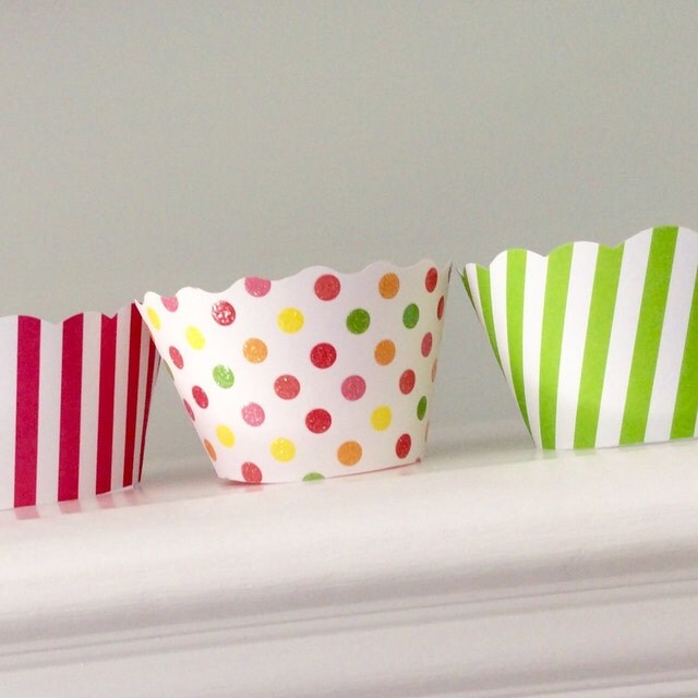 Custom Cupcake Wrappers & Party Supplies by WellDressedCupcakes