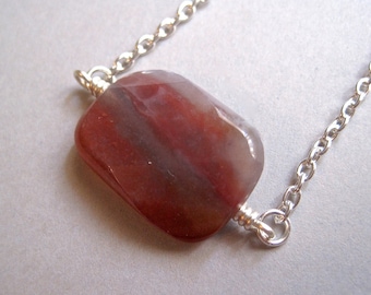 Rust colored stone | Etsy