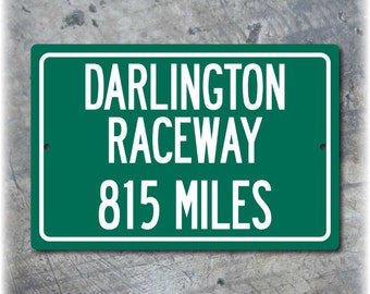 Race track signs | Etsy