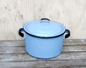 Unique enamel cookware related items | Etsy