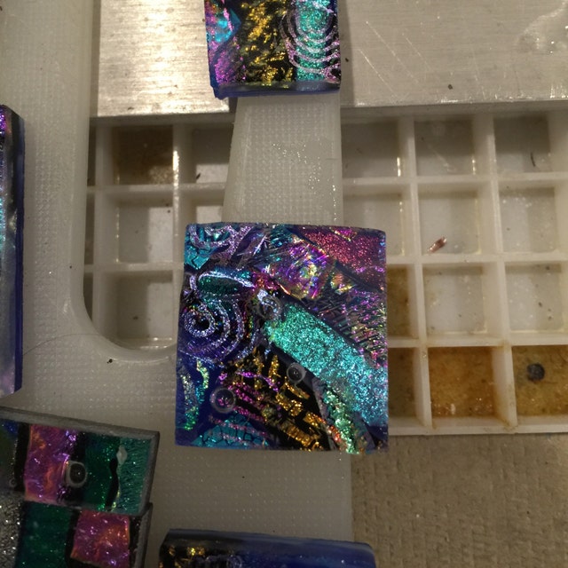 Eye-Catching Sophisticated One of a Kind Glass Art by LKYGlass