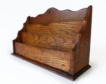 Unique wooden letter holder related items | Etsy