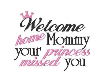 Welcome home mommy | Etsy