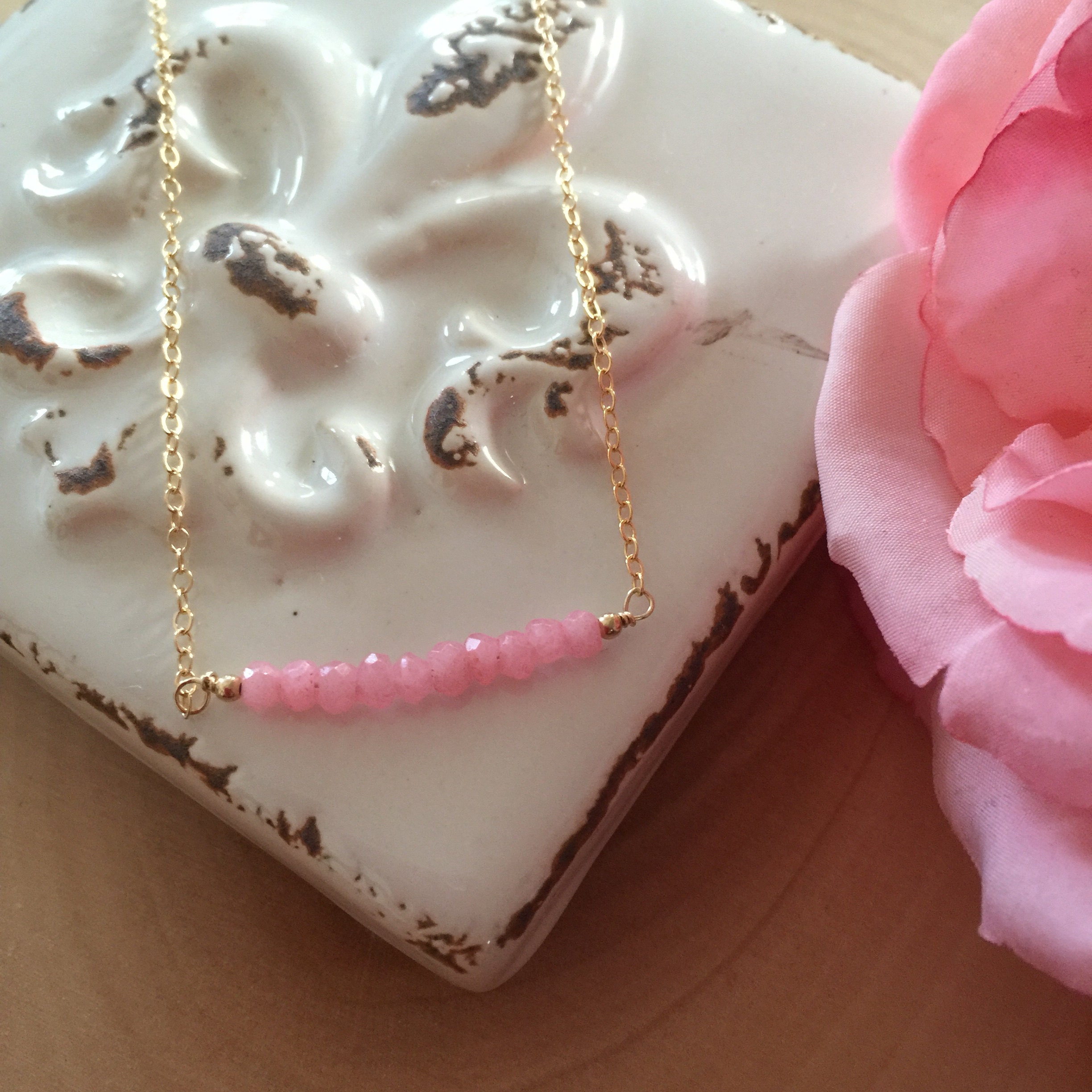 Handcrafted Jewelry Minimal and Personalized by LayeredandLoved