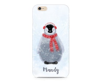 Penguin phone case | Etsy