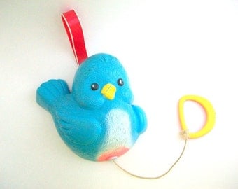 Bluebird toy | Etsy