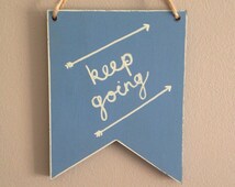 Unique motivational pennant related items | Etsy