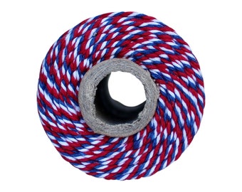 Red white blue twine | Etsy