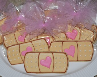 Unique bandaid cookies related items | Etsy