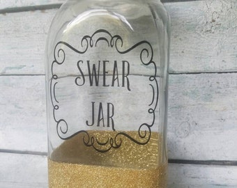 Unique swear jar related items | Etsy