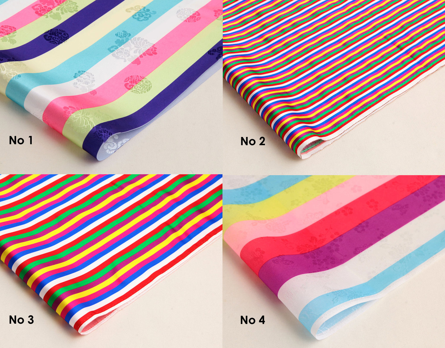 Korean traditional pattern 'Saekdong' fabric hanbok