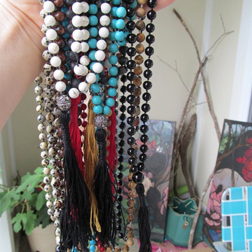 Handmade Artisan Malas Bracelets and by GrdnEarthlyDelights