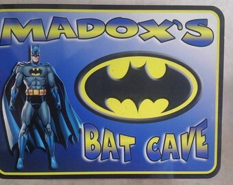 Bat cave sign | Etsy