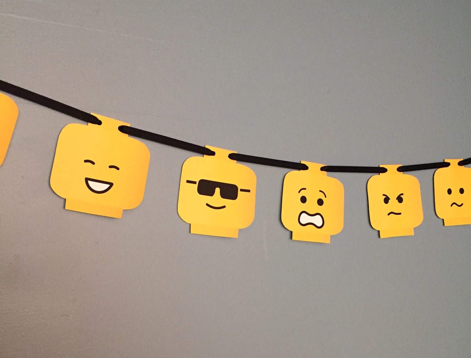 Lego Party Banner by IGotMadProps on Etsy