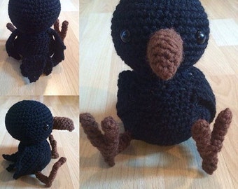 Stuffed raven | Etsy