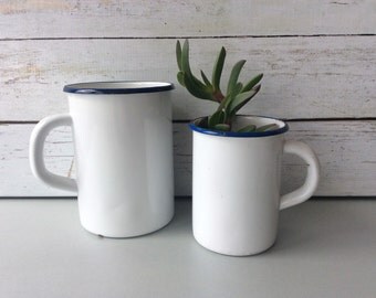 Large white mug | Etsy