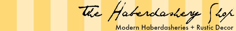 Modern Haberdasheries. Rustic Home Decor. by TheHaberdasheryShop