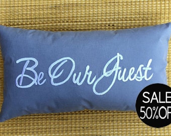 Be our guest pillow | Etsy