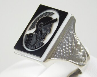 Roman soldier ring | Etsy