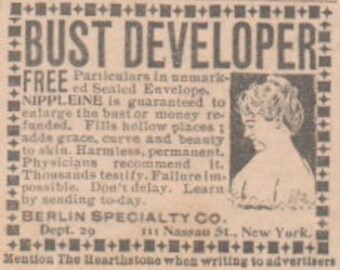 Bust developer | Etsy