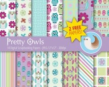 Popular items for owl scrapbooking on Etsy