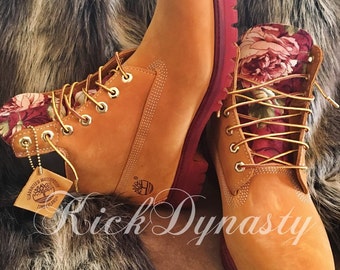 Custom timberlands | Etsy