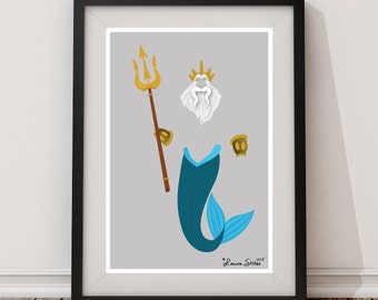 Mermaid merman | Etsy