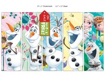 Unique frozen bookmarks related items | Etsy