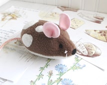 Unique stuffed mouse toy related items | Etsy