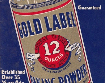 Cookbook label | Etsy