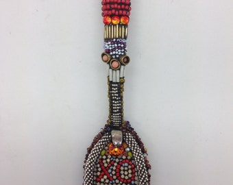Betsy Youngquist Beaded Mosaic Sculpture by betsyyoungquist