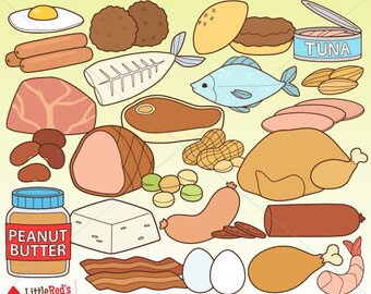 Meat And Alternatives Food Group Clip Art And Lineart