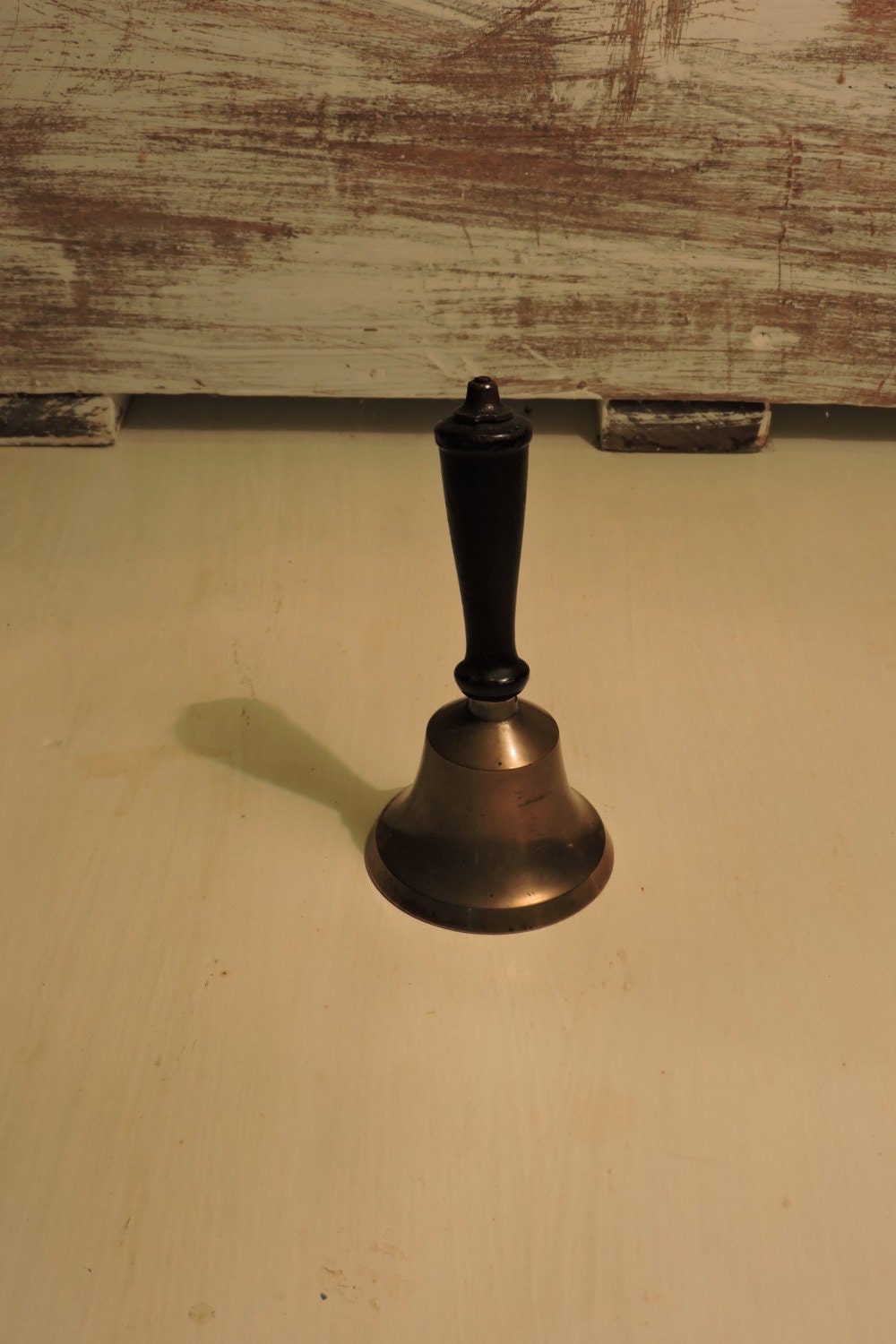 Vintage Hand Bell – 1920s Bronze Bell – French Bell – Haute Juice