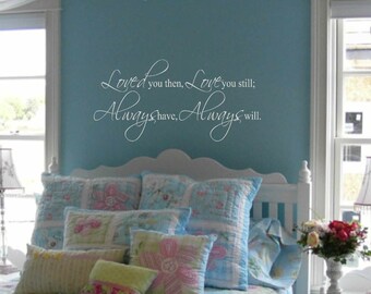 Bedroom wall decals | Etsy