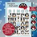Penguin Alphabet 5x5 Bingo printable PDFs contain everything