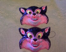 Unique vintage black cat related items | Etsy