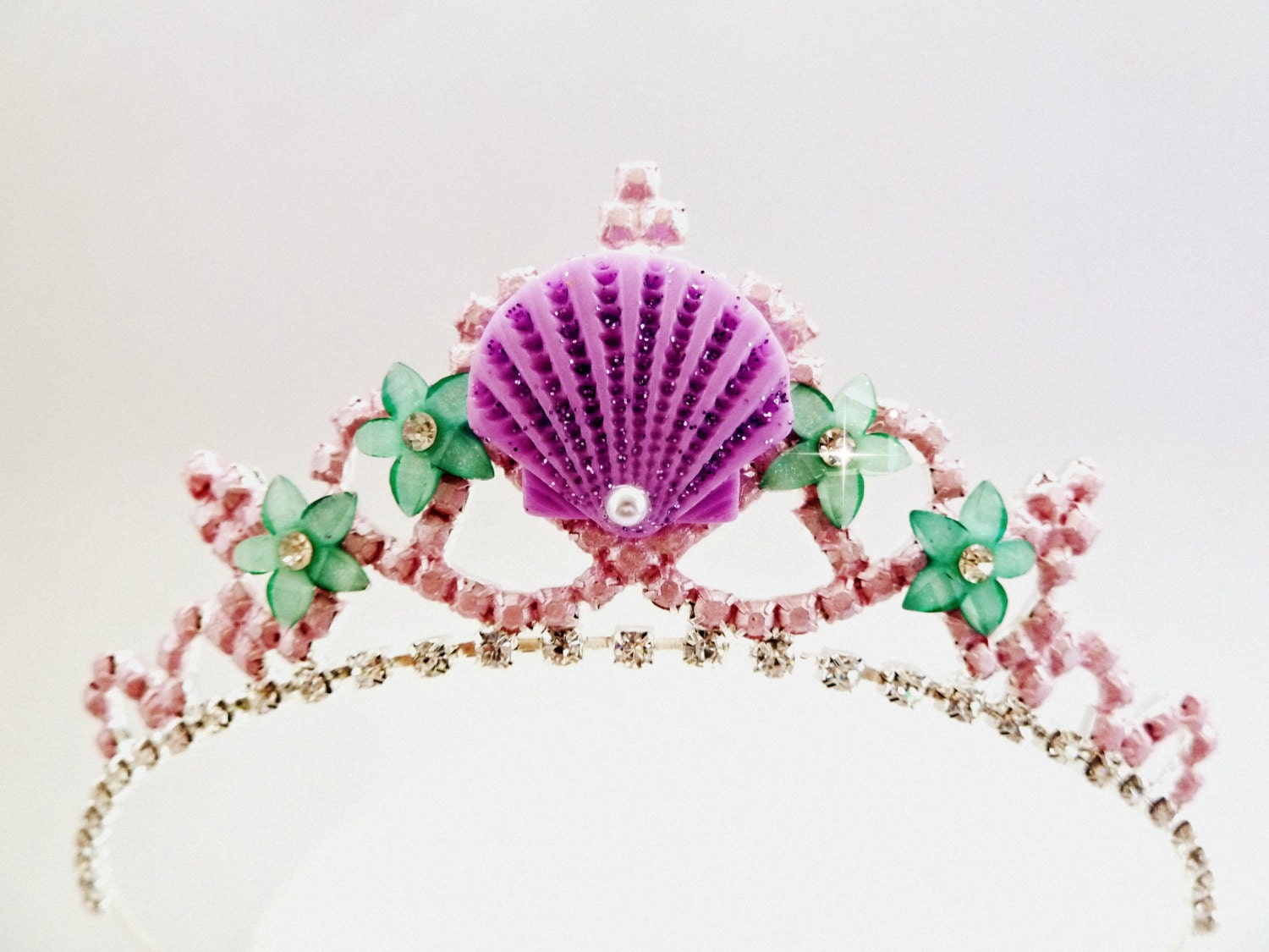Mermaid Tiara Mermaid Sea Shell & Flower Crown Mermaid