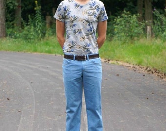 Mens jeans pattern | Etsy