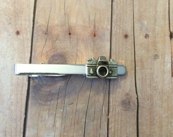 Camera Tie Clip Camera Tie Bar Mens Jewelry Groom