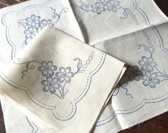 Stamped embroidery | Etsy