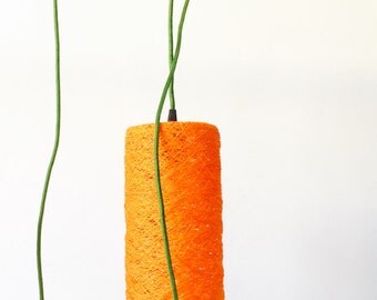 Orange ceiling light | Etsy