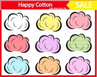 Cotton ball svg | Etsy