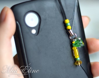 Unique glass bead mobile related items | Etsy