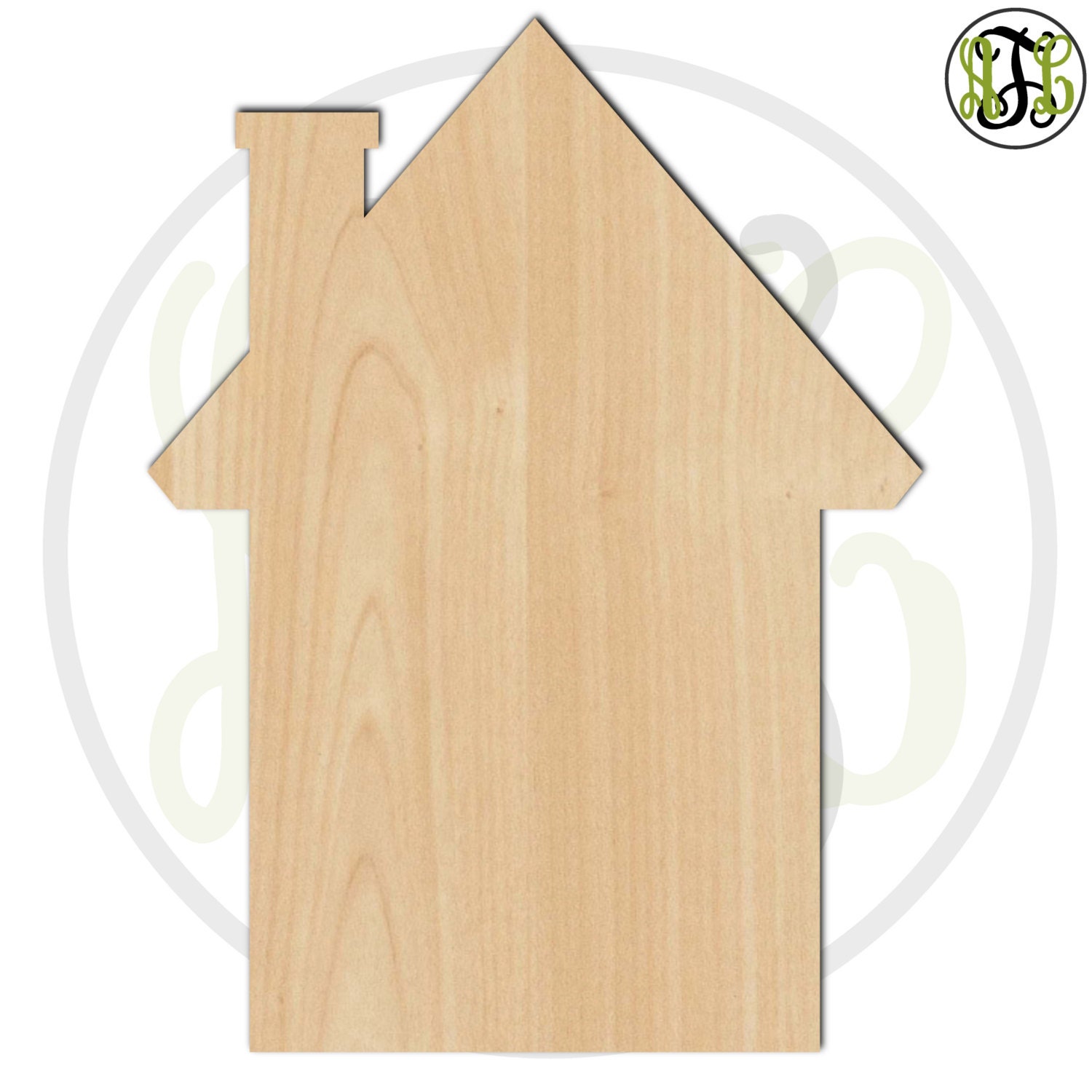 House- 2 to 6 Minis- 300069- Small Wood Cutout, unfinished, wood cutout ...