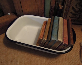 Enamel baking pan | Etsy