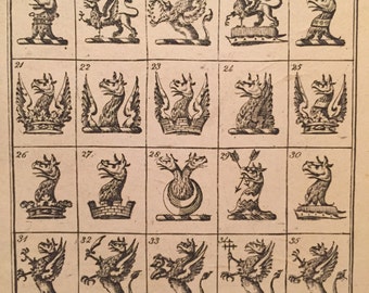 Unique strange symbols related items | Etsy