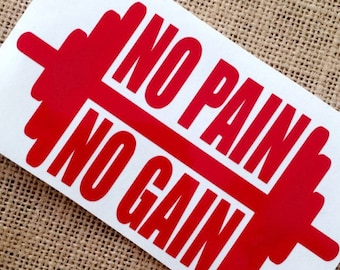 Weight lifting decal | Etsy