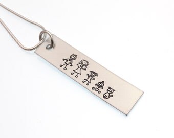 Stick figure family | Etsy