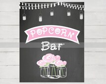 Unique popcorn banner related items | Etsy