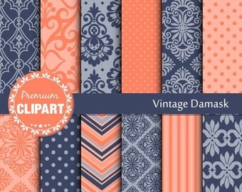 Digital Clipart Digital Papers Commercial use by PremiumClipart